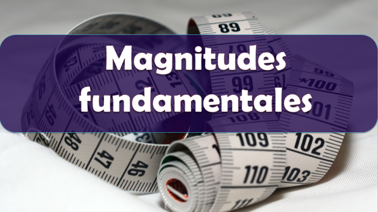 Magnitudes fundamentales - Profe Arantxa